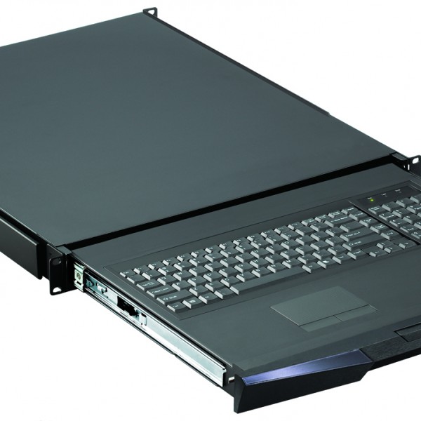 RK-1e CyberView 1U Keyboard Drawer with Touchpad - KVM Solutions