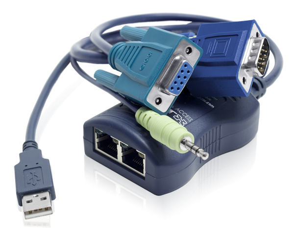 CATX-USBA-DA Adder USB & VGA Dual CAM with Audio - KVM Solutions