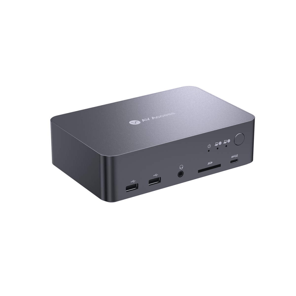 iDock C10 AV Access KVM Switch Docking Station USB-C USB 3.0 4K Dual Monitor - KVM Solutions